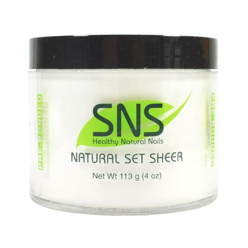 SNS Natural Set Sheer 4oz $85,16oz $250 – Everlast Nail Supplies